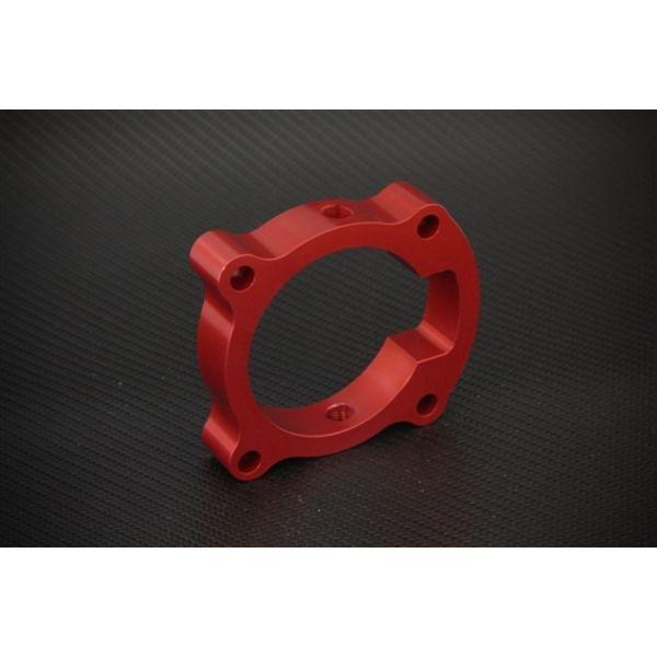 Torque Solution スロットルボディスペーサー レッド : Hyundai Genesis Coupe 2.0T 10年-12年メーカー：Torque Solutionメーカー品番：TS-TBS-018R・掲載画像は、カタログよ...