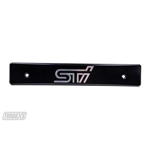 Turbo XS 15-17 Subaru WRX/STi Billet Aluminum License Plate Delete Black Machined STi Logoメーカー：Turbo XSメーカー品番：WS15-LPD-B...