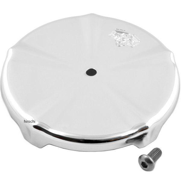 ・VO2 Naked エアインテーク、Screamin Eagleなどの円形のフィルターエレメントとセンターボルトマウントを備えた社外エアクリーナー等に適合します。・5.5インチ(140mm)のスタンピングスチールカバーは、古いスクールのマ...