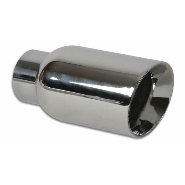 Vibrant 4in Round SS Exhaust Tip (Double Wall Angle Cut Beveled Outlet)メーカー：Vibrantメーカー品番：1207・掲載画像は、カタログより抜粋した参考画像となってお...