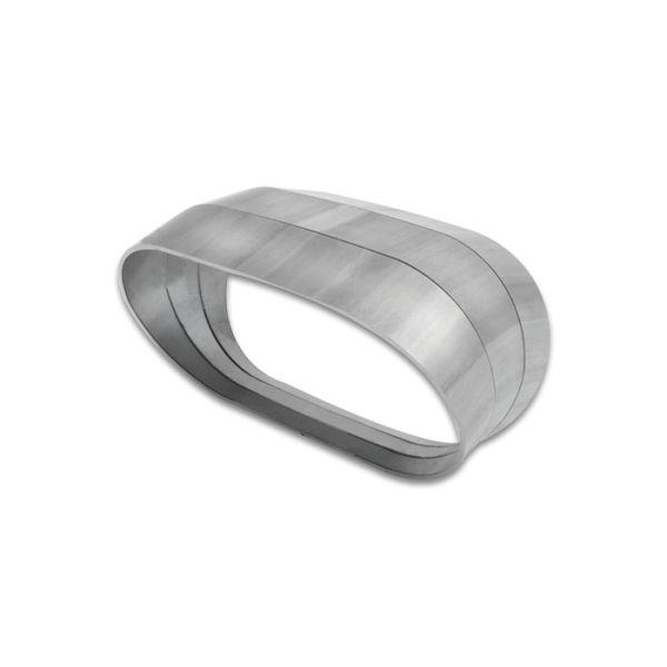 Vibrant Vertical 304 SS Nominal 3in. Oval/2.35 in. センターline Radius, 15 degree per cut 3個入りメーカー：Vibrantメーカー品番：13571・掲載画像は...