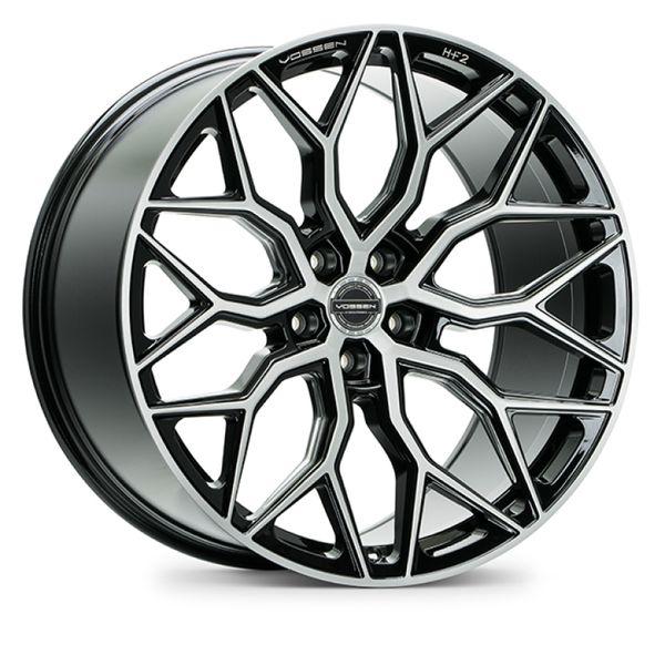 Vossen HF-2 20x9 / 5x114.3 / ET32 / Flat Face / 73.1 - Brushed Gloss Black Wheelメーカー：Vossenメーカー品番：HF2-0N02・掲載画像は、カタログより抜...