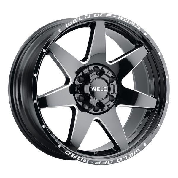 Weld Off-Road W109 20X10 Retaliate 5X139.7 5X150 ET-18 BS4.75 Gloss Black MIL 110.2メーカー：Weldメーカー品番：W10900070475・掲載画像は、カタ...