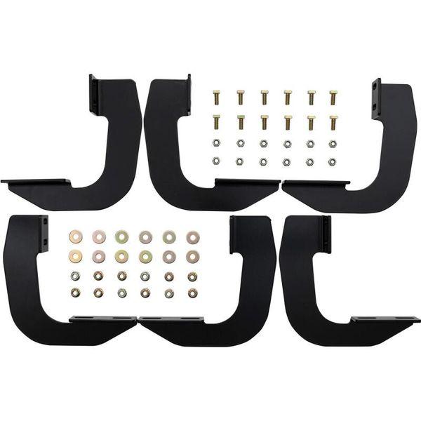 Westin 2022 Nissan Frontier Crew Cab &amp; King Cab Running Board Mount Kit - Blackメーカー：Westinメーカー品番：27-2435・掲載画像は、カタログよ...