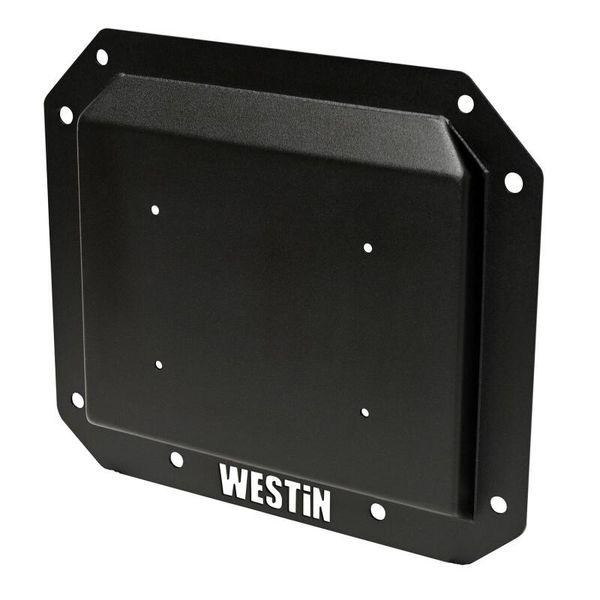 Westin 21-25 Ford Bronco (Excl. Sport) Spare Tire Delete Plate - Tex. Blkメーカー：Westinメーカー品番：59-89055・掲載画像は、カタログより抜粋した参考画像...