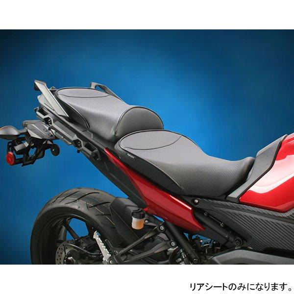 サージェント Sargent シート15年-18年 ヤマハ MT-09トレーサーパイピング:ブラックタイプ:リア表皮:CarbonFX ・軽量、高快適 Super Cell Atomic Foamを採用・人間工学に基づく設計で長距離走行でも...