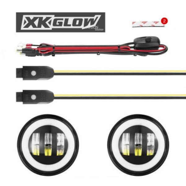 XK Glow 4In JL Black RGB LED Jeep Wrangler Fog Light XKchrome Bluetooth App Controlled Kitメーカー：XKGLOWメーカー品番：XK042010-B-J...