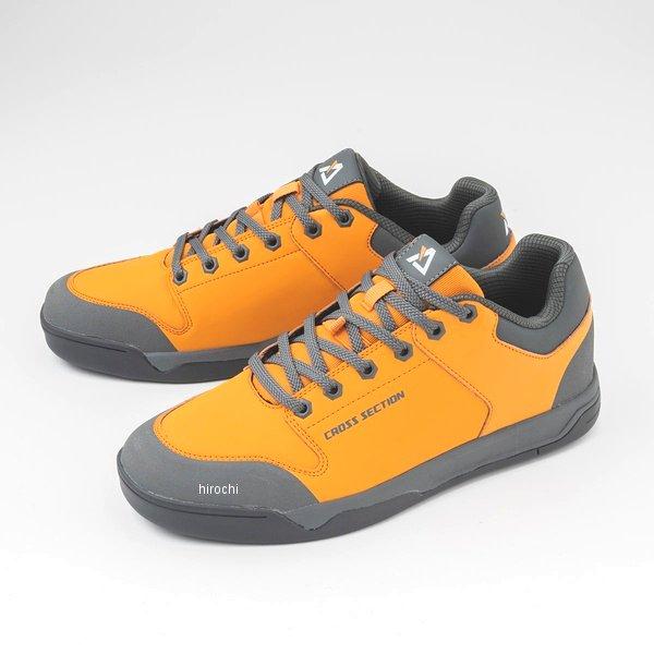 A8802 クロスセクション CROSS SECTION ベイシス フラットペダルシューズ パパイヤ 27.0cmカラー：パパイヤ足幅：2E重さ：約340g(26.5cm)素材：アッパー / ポリウレタン・ライニグ / ポリエステル・ソール...