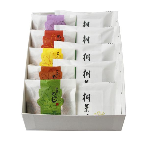 桐葉菓ともみじ饅頭を一つの箱に詰め合わせました。やまだ屋自慢の味をご賞味ください。内容量：桐葉菓×5個　　　　もみじ饅頭(こしあん・つぶあん ・クリーム・チョコ・抹茶 各1個)賞味期限：製造日の翌日から30日(未開封の状態)※北海道、沖縄、...