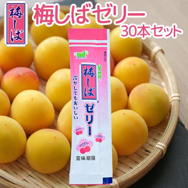 人気の梅菓子「梅しば」の風味をゼリーにギュッと閉じ込めた夏にぴったりのひとくちゼリーです。梅果汁と梅酢エキスを使用し爽やかな酸味とほんのり塩気のある味わいが特徴です。冷やして食べればさらにさっぱり美味しくお召し上がりいただけます。手を汚さず...