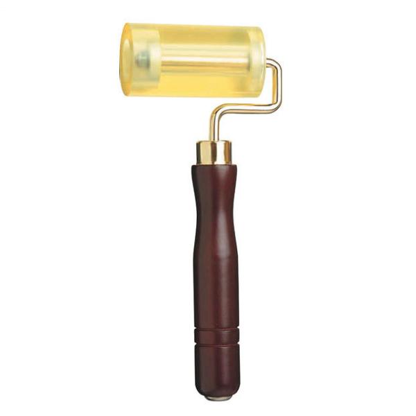 プロユース　ウレタンローラー　４０　大広島　プロユース　ウレタンローラー　４０　大耐摩耗ベアリング採用。使いやすく耐久性に優れたプロ仕様のローラーです。ローラー巾75mm・径40mmφ全長208mm　打金具付き