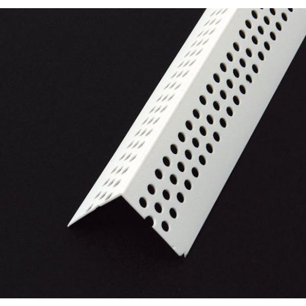 内装用コーナーガード　コーナー材　NGTコーナー　V36PT（穴有・糊付）　（１００本入）広島　クロス下地コーナー材　塩ビ樹脂製100本入サイズ：定尺2.5m長　この商品は法人様宛のみ送料無料でメーカー直送品です。（北海道・沖縄。離島を除く...