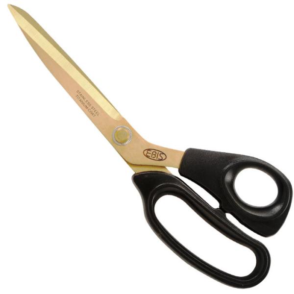 EBIS　ハサミ　チタンコート広島　EBIS　ハサミ　チタンコート商品説明サイズ 全長240mm　刃渡100mm　約115g材質 ステンレス製・チタンコート商品説明 チタンコートで切れ味も良く持ちやすいです。商品説明サイズ 全長240mm　...