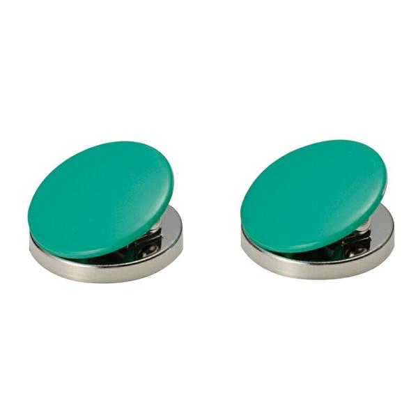 マグクリップ 丸型 A緑 2ヶ入 72036広島　 シンワ測定　特長●用紙などを挟んで、そのまま冷蔵庫などに付けられます。仕様●本体サイズ φ30×17mm●製品質量 16g●配向 等方性●耐荷重 150g●材質 本体（外装）：ポリスチレン...