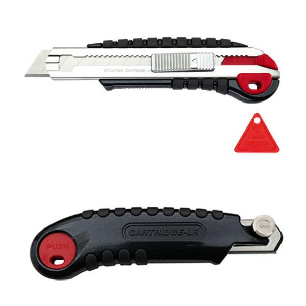 ＮＴ　L-2500GRP　≪6連発≫カートリッジカッター。刃の交換の手間が省けます。広島　ＮＴカッター≪6連発≫カートリッジカッター。マガジンに替刃をあらかじめ6枚までセットでき、刃の交換の手間が省けます。丈夫なアルミダイキャスト製グリップ...