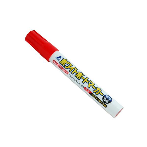 ホワイトボードマーカー 赤 中字  丸芯                 78504広島　 シンワ測定　特長●ホワイトボード専用マーカーです。●なめらかに書けるアルコール系インクです。仕様●本体サイズ 135×17×17mm●製品質量 13...