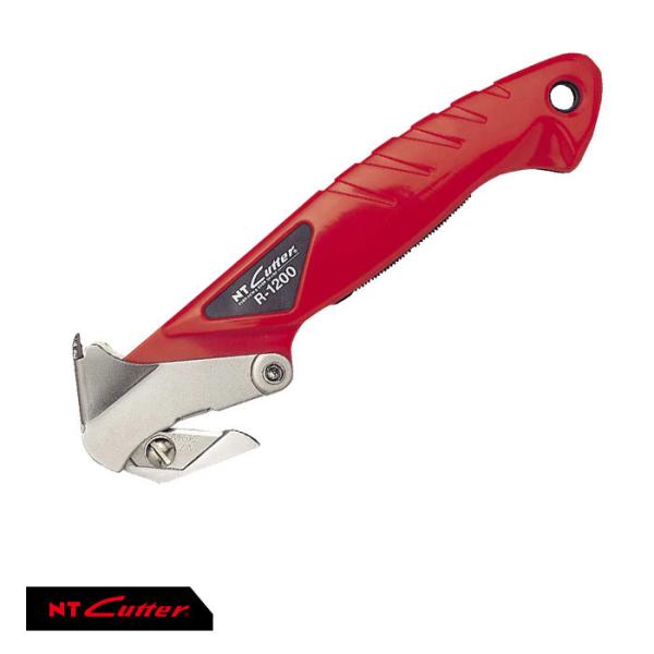 ＮＴ R-1200P　PPバンドや紐をひっかけて切る荷ほどき専用カッター。広島　ＮＴ 荷ほどきカッターPPバンドや紐をひっかけて切る荷ほどき専用カッター。内容物を傷つけずに安全に開梱。開梱作業の現場で幅広く使用されています。ステッチャーはず...