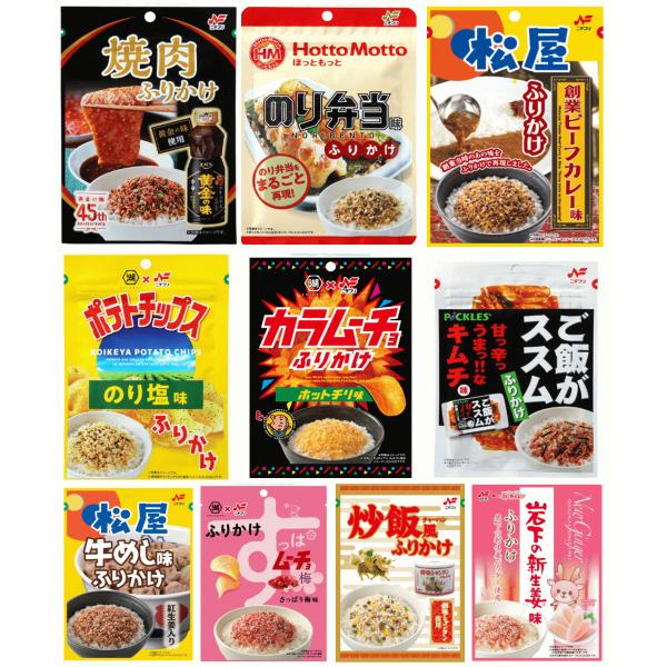 とてもおもしろいふりかけを発売します。お試しパックの4袋です。味は選べません。食卓に、おにぎりに、お弁当のおともにも最適ですね。ふりかけるだけでそのコラボ商品の味になるのがとても面白いですよ。企業様のイベント、抽選会景品にも最適ですね。&l...