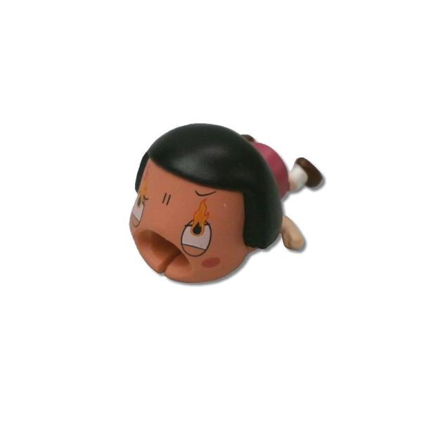 叱り顔のチコちゃんのケーブルバイト♪　iPhoneの充電用ライトニングケーブに取り付けるアクセサリーマスコットです。かわいい上にケーブルの断線予防にもなります。※iPhone純正のLightning-USBケーブルを飾るアクセサリーです。※...