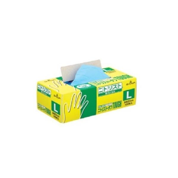 ●素材　ニトリル●薄さ　0.10ｍｍ●長さ　24ｃｍ●サイズ　S、M、L●特徴　 　・取り出しやすいボックスタイプのニトリルゴム製使いきり手袋100枚入です。　・食品加工など食品に直接触れる作業でもお使いいただけます。　・ ぬぎはめしやすく...