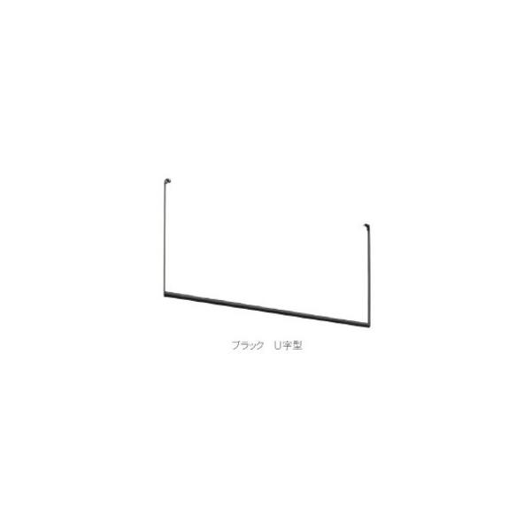 材質:スチール、アルミ仕上:ブラック　ホワイト付属品:皿木ネジ4.1×63（4本） 天井固定金具用 トラスタッピンネジ4×55（1本） L字型用パイプ径:φ28 縦桟（厚み3mm）※サイドには圧迫感の少ない薄型のバーを使用（薄さ約3mm）※...