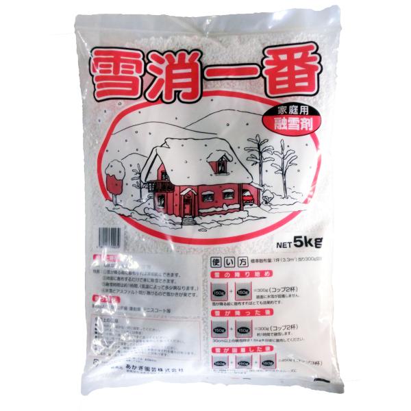 塩化カルシウムは融雪温度を下げることにより雪解けを早めます。