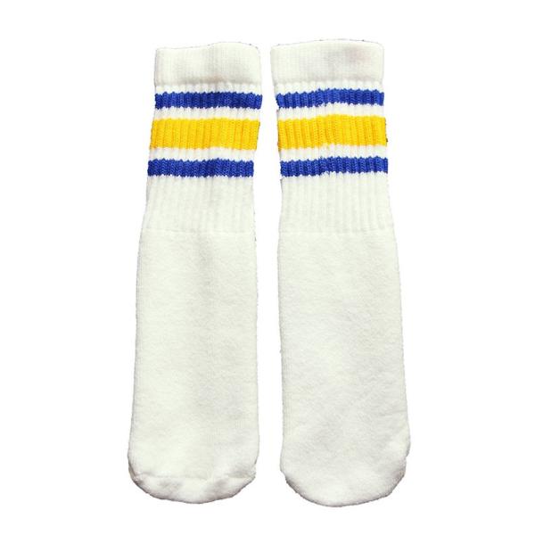 ■US MADEスケートロングソックス！！ベビー・キッズサイズを待望の入荷です！！アメリカ産コットン独特のフワフワした肉厚ソックス！！オールドスクールに履きこなせるスケーターズマストなオススメ商品！！リバイバルも後押しする流行アイテムです！...