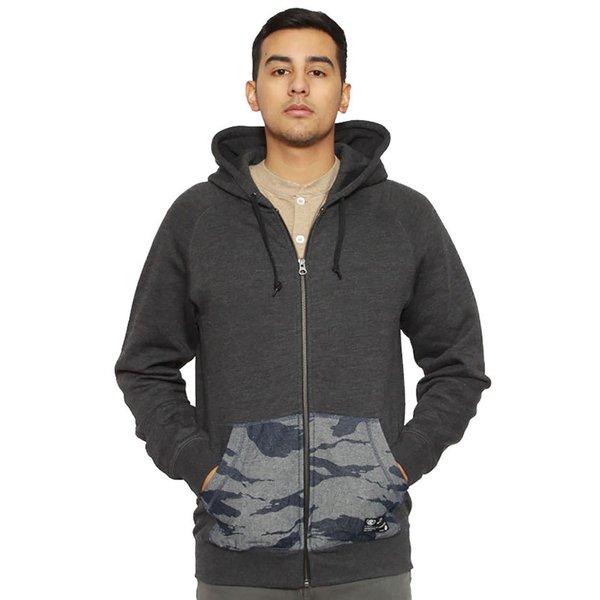 ■LAギャングストリートブランド、CROOKS &amp; Castlesからオフィシャルジップフードを入荷致しました！！ヘザーBODYのパーカーに、ポケット部分が迷彩デニムの切り返しになるデザイン。現在は国内流通の無いレアブランドとなりま...