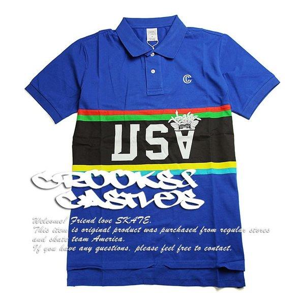 ■LAギャングストリートブランド！！CROOKS &amp; Castlesから新作ポロを入荷致しました！！小技の効いたカッコいいデザイン！！夏の定番アイテムとなるポロシャツです！！現在は国内流通の無いレアブランドとなっています。少量入荷で...