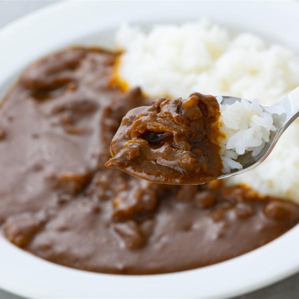 ソテーした玉葱、ニンジン、トマト、チャツネと共にじっくり煮込んで仕上げた、素材の旨味を生かした甘辛いカレーとなっております。隠し味として「日山の割り下」を使用し、コクと風味を加えております。数種類のカレー粉と香辛料を独自にブレンドした欧風カ...