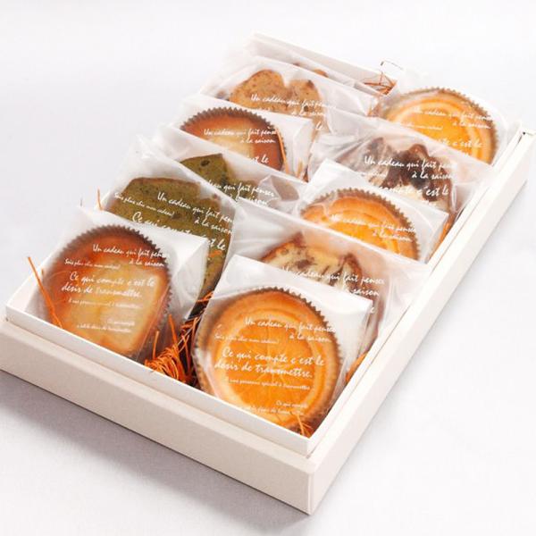 大阪 「サロン・ド・ガトー・アンジュ」オリジナルガトーケーキショップ「サロン・ド・ガトー・アンジュ」パティシエ自慢の手づくりカットケーキとクッキーをセットにしました。ティータイムのひとときにどうぞ。【内容量】カップケーキ×5個（オレンジ48...