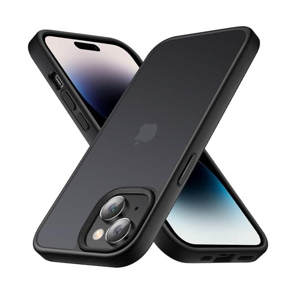 【米国MIL規格取得・超高耐衝撃性】 米軍基準のタフネスを誇るiPhone 15ケース。 エアクッション技術を採用した四隅のデザインは、強力な全周保護システムを提供し、四隅のエアクッションが損傷を吸収し、あらゆる方向から携帯電話を保護します...