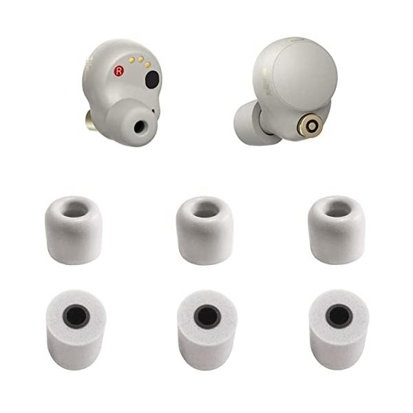 WF-1000XM4、WF-1000XM3、 WF-C500、LinkBuds S WF-LS900N等イヤホンに適合するFit in the Case低反発ウレタン製イヤーピースです。イヤホン付属イヤーピースの装着感が良くない、或いはイヤ...