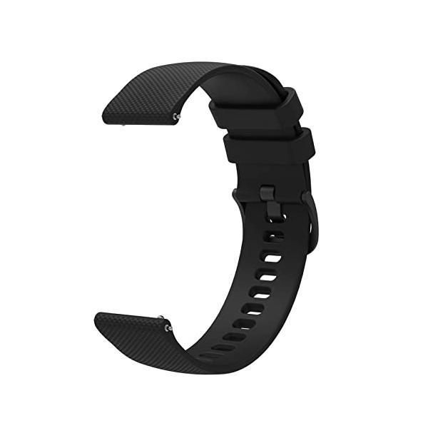 【幅広い適用範囲】この交換バンドは18mmの時計に適用です。ご注文の前に時計の幅を予めご確認ください。【高品質材料】時計ベルトには高品質で環境にやさしいシリコンを使用しています。表面は滑らかで、耐水性、耐久性に優れています。 柔らかく、手首...