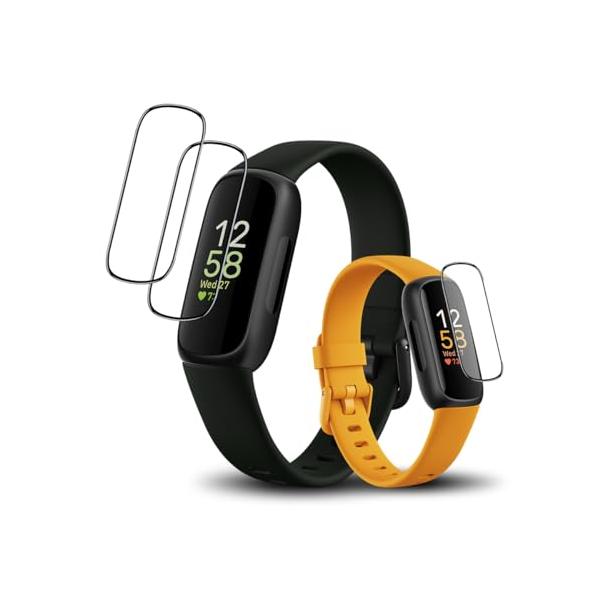 【対応機種】 Fitbit inspire3 専用に設計されています。非常に柔らかいPMMA素材を採用しており、画面の端まで保護することができ。【年間30万販売パフォーマンス】：FAMROLLSの保護フィルムは30万枚の販売パフォーマンスに...