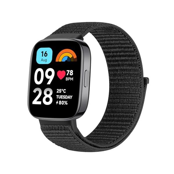 【互換時計】ナイロンストラップは、Xiaomi Redmi Watch 3 Activeとのみ互換性があります。 注：他の時計と互換性がありません。ご購入前に時計の型番をご確認ください。【柔軟性＆通気性】Redmi Watch 3 Acti...