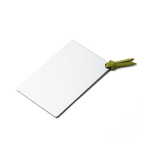 【割れないステンレスミラー】ステンレス製なので割れません。ガラスミラーの最大の難点は落としたら割れることですが、ステンレスミラーはうっかり落としたとしても割れません。持ち運びに適しています。【名刺よりも小さい】スレンスミラーは名刺よりも小さ...