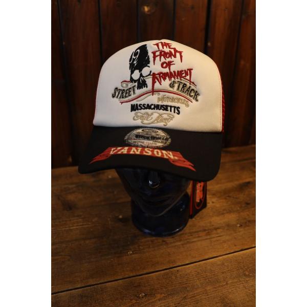 ●ブランド： VANSON×CROWS×WORST 武装戦線●品番/品名： CRV-2602　ツイルメッシュキャップ●サイズ： フリー●刺繍・プリント・ステッカー※店頭でも販売していますので、ご注文を頂いても欠品や完売の場合も御座いますので...