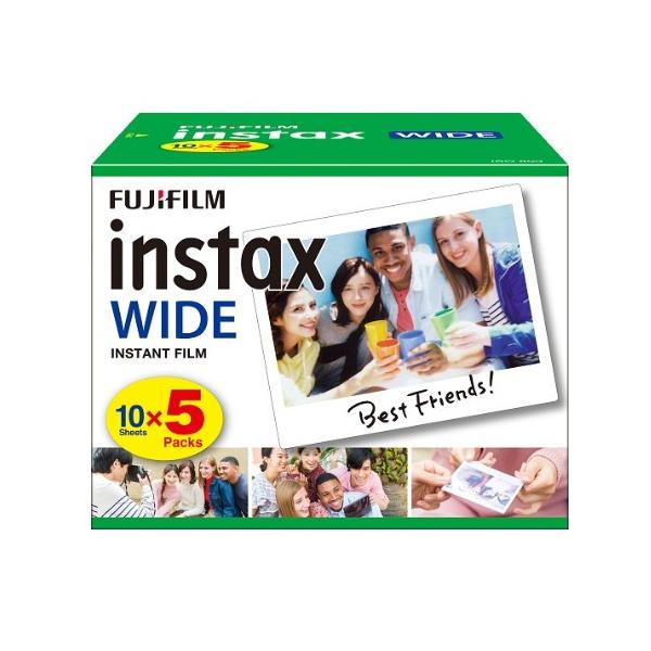 必ず読んでください★出荷日は目安です。保証するものではございません。使用機種富士フィルム インスタックス ワイド210富士フィルム インスタックス ワイド300■特徴・フィルムサイズ：86×108mm・画面サイズ：62×99mm ・ISO感...