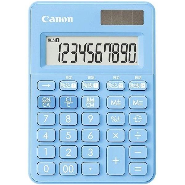 ・2つの税率キーを搭載税率改定や軽減税率にも対応できるよう、2つの「税率」キーを搭載・素早いキー入力に対応する早打ち機能・選べる4カラー■仕様表示桁数　10桁 電源　太陽電池＋リチウム電池（LR44） 質量（電池含む）g74 寸法（幅×奥行...