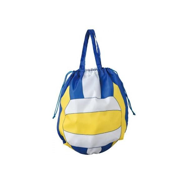 ■商品特長スポーツグッズの収納にもピッタリなボールの形のエコバックサイズ 40W×45H収納時 12.5W×4L×12.5H主材 ポリエステル