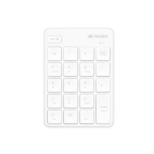 いつでもどこでも、テンキー入力 Bluetoothテンキーパッド「MOBO TenkeyPad」薄型・軽量で持ち運びに便利指先になじむ凹型キートップTabキー・00キーを搭載・検索文言テンキーワイヤレステンキーbluetoothテンキーus...