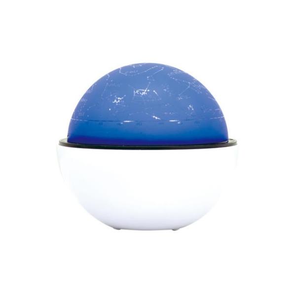 北天の夜空がお部屋に広がります。星座線、星座名入りで学習用としてもお使いいただけます。ドームカバーを使って壁面投影が可能。使わない時はドームカバーをかぶせてインテリアにも。投影恒星数（北天） 316個（1〜4等星、星座名、星座ライン入り）光...