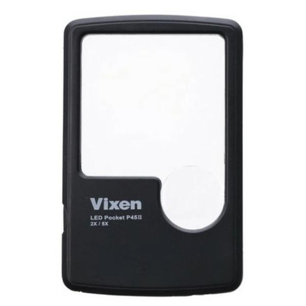 LED照明付の薄型ルーペ。ビジネスから普段持ちまで携帯に最適！倍率の異なる2種類のレンズ(2倍、5倍)がついた薄型コンパクトルーペです。