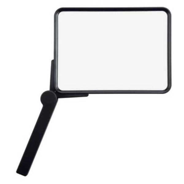 フレンネルと呼ばれる平面状のルーぺです。フレンネルと呼ばれる平面状レンズを採用しているルーぺです。一般レンズのような膨らみがなく大変薄型レンズとなっています。