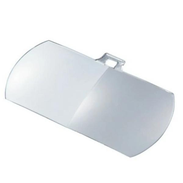 メガネと併用できるハンズフリー拡大鏡・スペアレンズメガネ型双眼ヘッドルーペ：アイフィールシリーズのスペアレンズです。本体に付属のレンズと差し替えて使用します。レンズはスライド挿入式なので手軽に着脱できます。