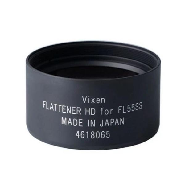 FL55SS鏡筒がF5.7高性能アストログラフへ！FL55SS鏡筒用の高性能フラットナーレンズおよび接続リングのセットです。像面の平坦化により写真性能が向上し、高レベル直焦点天体撮影をお楽しみいただけます。※フラットナーとは通常の光学設計で...