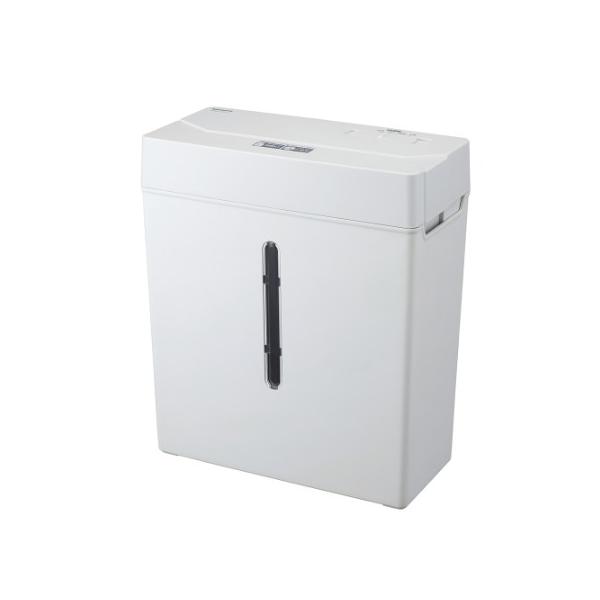 スリムデザインでコンパクトスイッチ操作だけで自動細断が可能・ご使用上の注意取扱説明書を必ずお読みください子供を本機に近づけないでください最大細断枚数以下でご使用ください◆仕様本体寸法 W308xD148xH350mm本体重量 3.8kg投入...