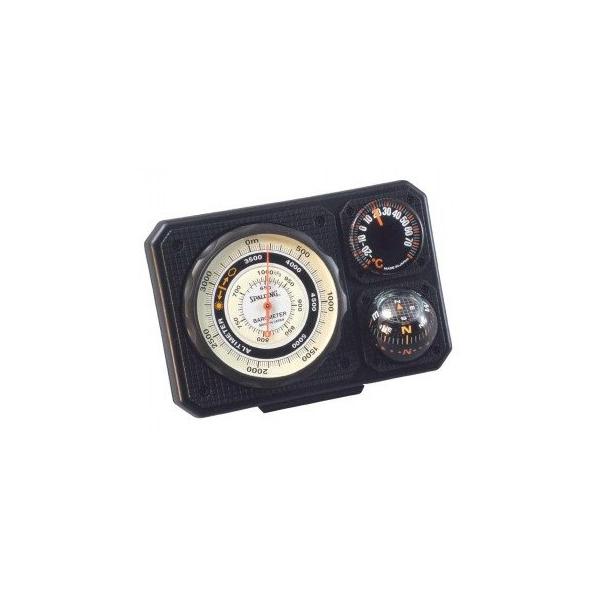 ●マルチウェイな高度計です。●サイズ：103×70×35mm●個装サイズ：19.5×9.5×4.3cm●重量：個装重量：170g●仕様：高度表示:0〜5000m●気圧計:650〜1040●温度計●進行方向表示コンパス●収納式ミニライト(LR...