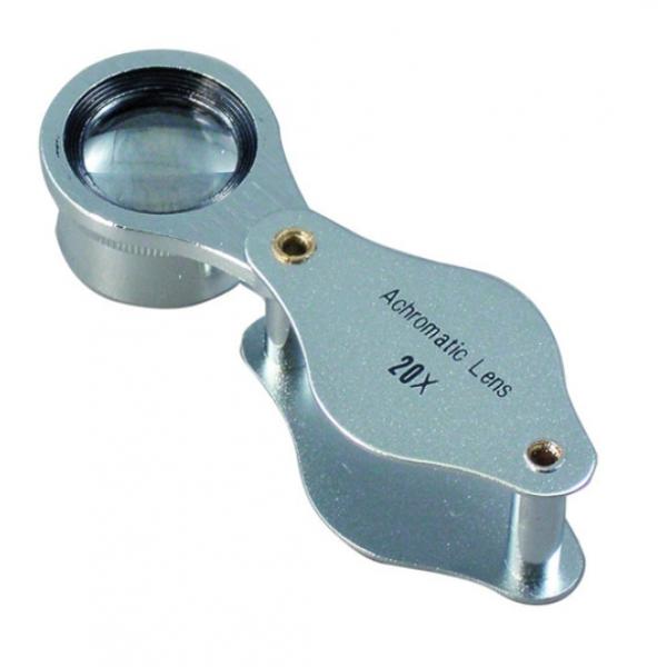 ◆商品特徴・２０倍のアクロマートレンズを使ったメタルルーペです。種子のなどの検査、鉱物の鑑定、自然観察にご利用ください。倍率/２０倍レンズ径/１５ｍｍ